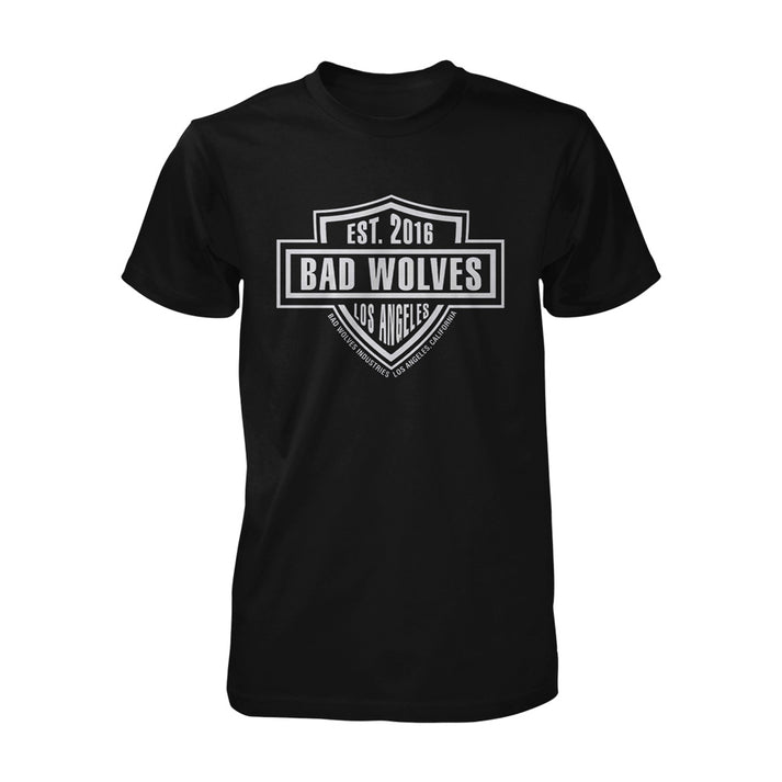 Official Bad Wolves Store - Los Angeles CA Shield Tee
